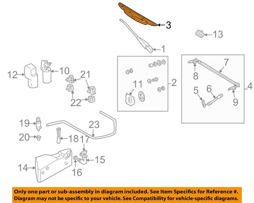 Mercedes MERCEDES-BENZ OEM 13-15 G63 AMG Wiper Arm-Front Blade ...