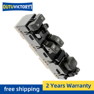 Front Driver Left Side Power Window Switch Black Fit for Chevy / GMC ...