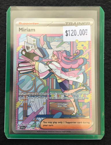 Pokemon Trainer "Miriam" Trading Card | eBay