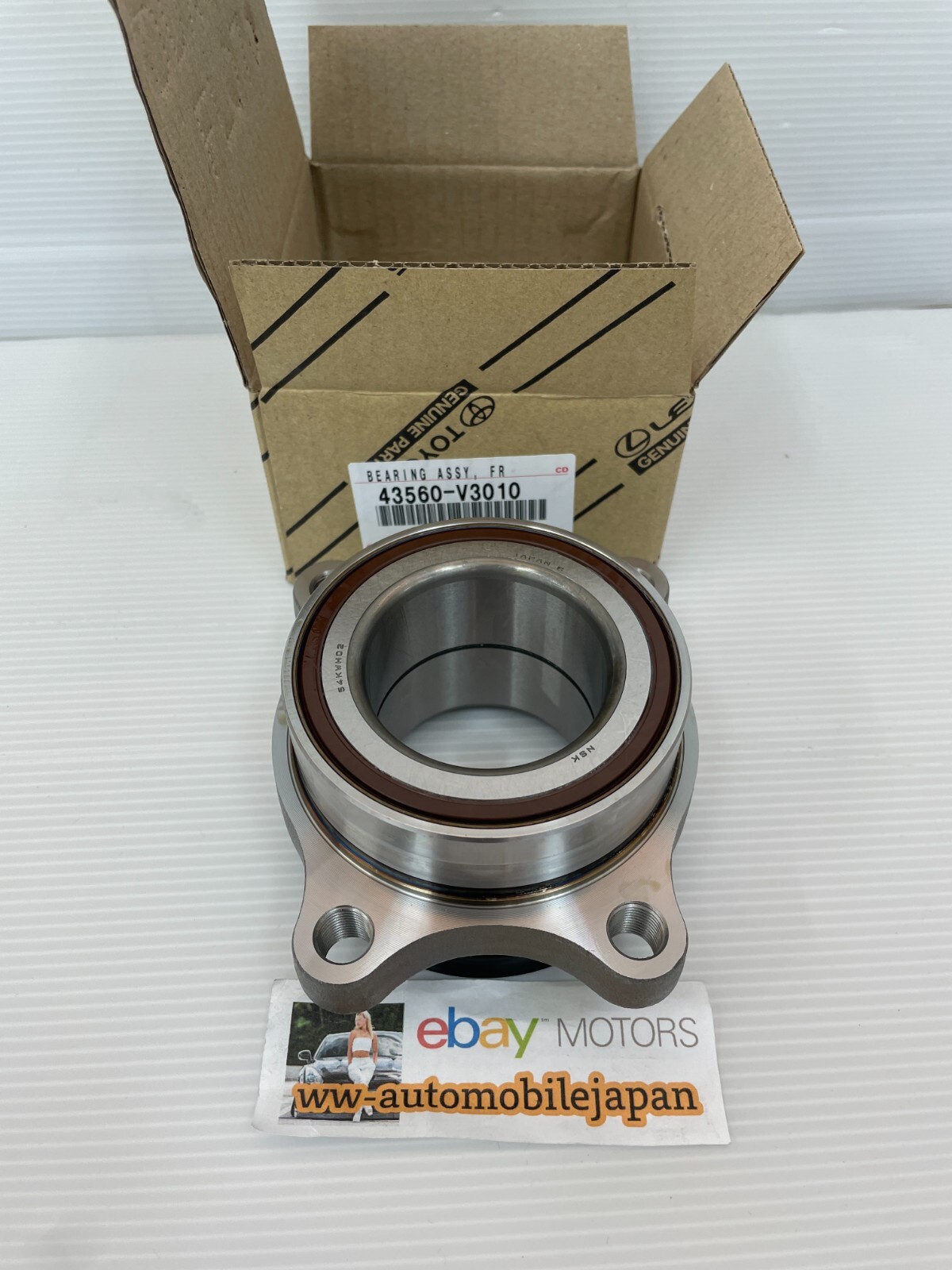 GENUINE Toyota HIACE Front Axle Hub Bearing 43560-26010 OEM New Japan ...