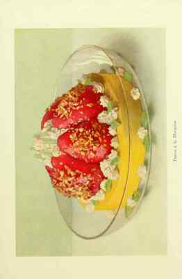 A4 Print Ideal Cookery Book 1911 Poires a la Marquise | eBay