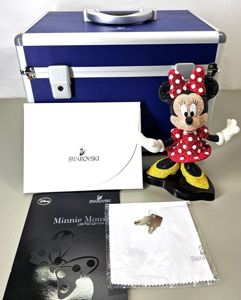 Rare Swarovski Crystal Limited Edition Myriad Disney Minnie Mouse, 2013 ...