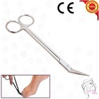 Extra Long Handled Angled Toe Nail Chiropody Podiatry Scissors - Steel ...