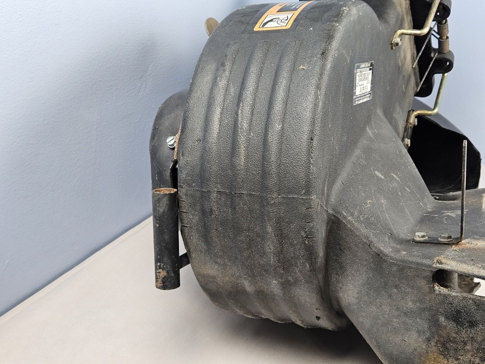 John Deere X300 X320 X500 X590 BM22144 48” Lawn Mower Power Flow Bagger ...