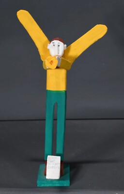 Fred Webster FOLK ART outsider artist Gabriel wood sculpture | eBay