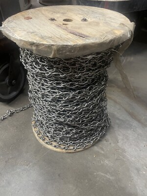 500' Spool Stainless Steel SC1 Lock Link Chain | eBay