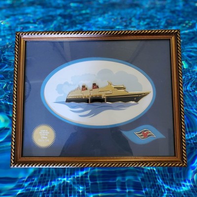 Disney Cruise Line DCL Magic and Wonder Framed Picture AAA Exclusive ...