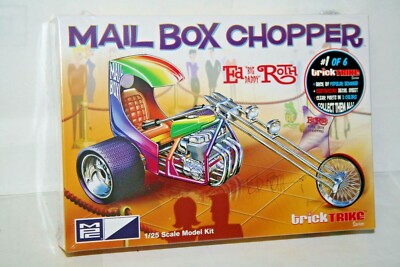 New MPC Ed Roth's Mail Box Chopper Trick Trikes Series 1:25 scale model ...