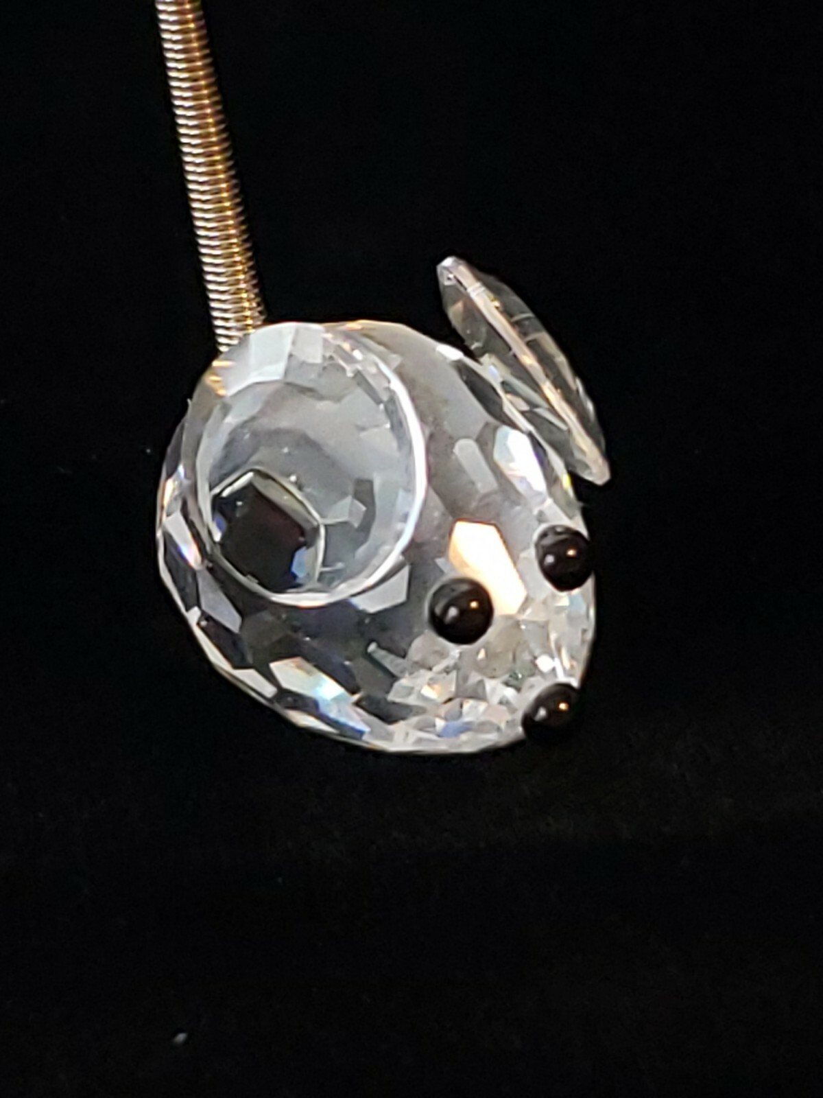 Swarovski Crystal Mouse w/ Spring Tail Art 7655 NR 023 Retired | eBay