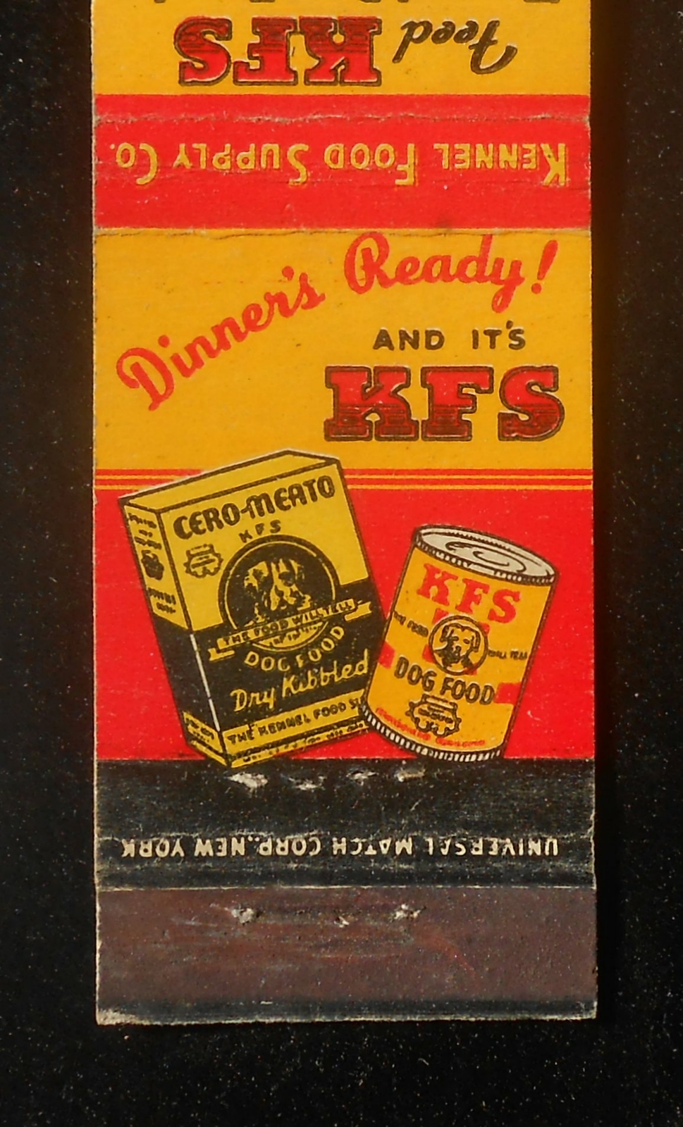 1940s KFS Tested Dog Foods Cero-Meato Kennel Food Supply Co. Offer ...