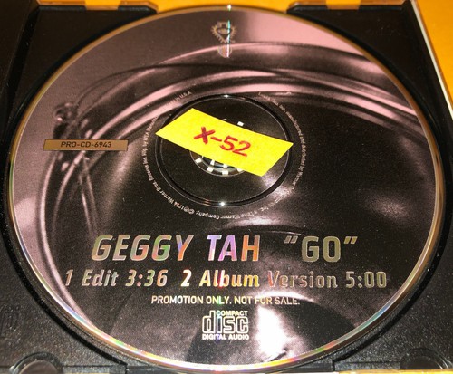 Geggy Tah CD hit single GO 2 track susan rogers david byrne y evelev ...