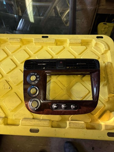 01-05 Honda Acura Civic Radio A/C Heater Climate Controls Bezel Trim ...