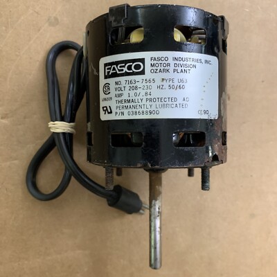 Motors - Fasco Type U63