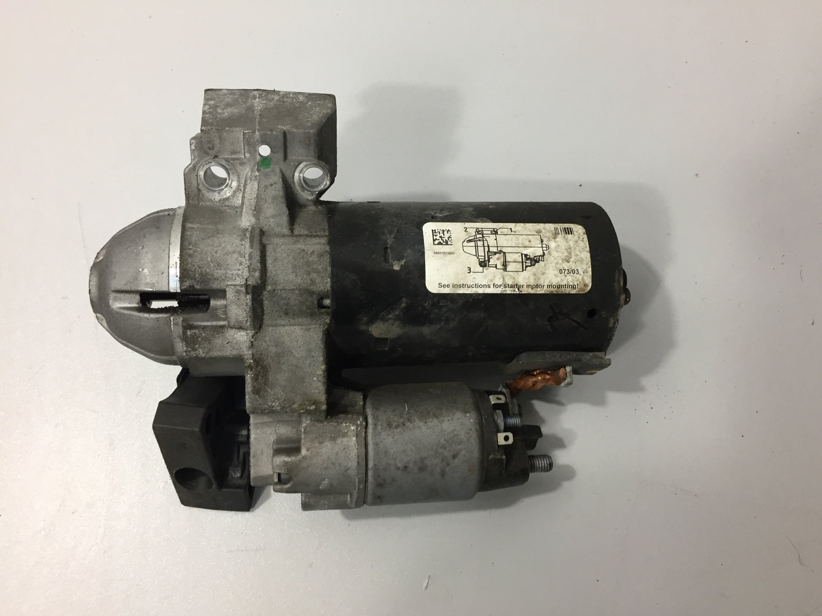BMW 1 E87 3 E90 E91 E92 E93 F30 F31 Bosch Engine Starter Diesel 2012 ...