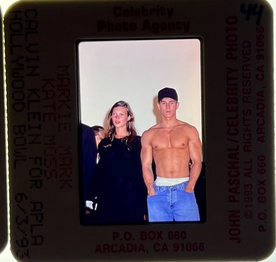 Marky Mark Calvin Klein Kate Moss