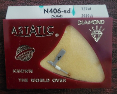 Astatic N406-sd - NOS Turntable Stylus Needle, Electro Voice (2636DS ...