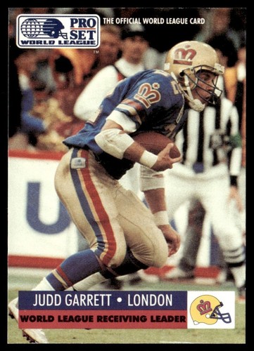 1991 Pro Set Judd Garrett London Monarchs #710 | eBay