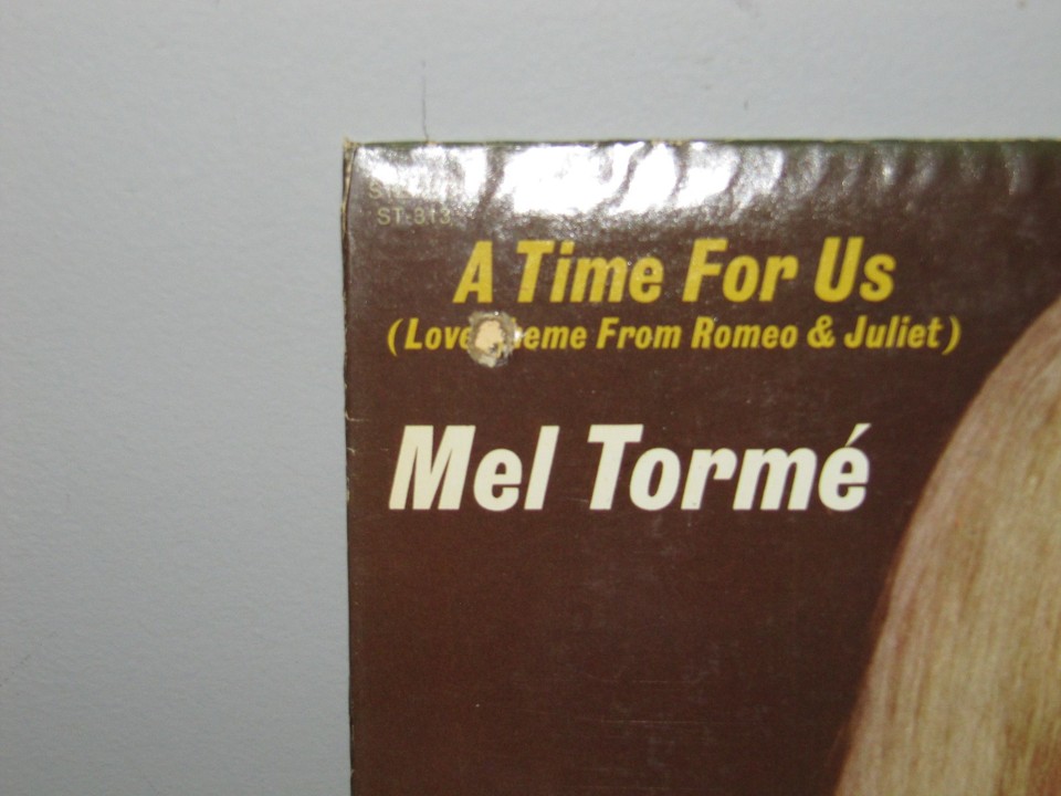 Mel Torme A Time For Us Vinyl LP Record Capitol ST-313 Green Label 1969 ...