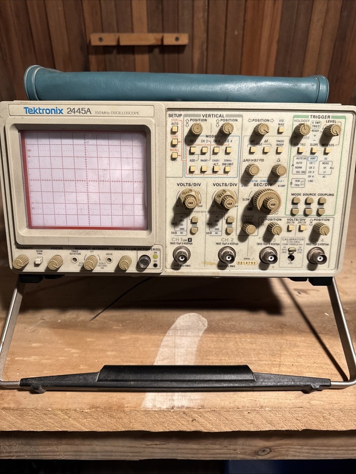 Vintage TEKTRONIX 2445A Analog Oscilloscope Tested See Desc | eBay