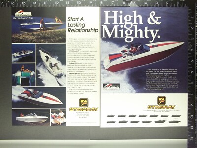 1989 2 ADVERTISEMENT lot for Stingray Maxim 27 275 XL ski performance ...