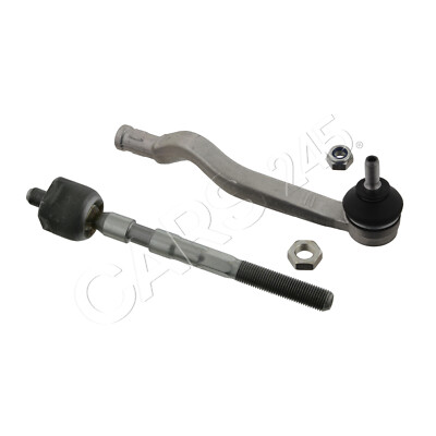 SWAG Steering Tie Rod Front Axle O/S Fits DACIA Logan RENAULT ...