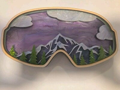 Ski / Snowboard Goggle Art For Your Ski Cabin Decor | eBay