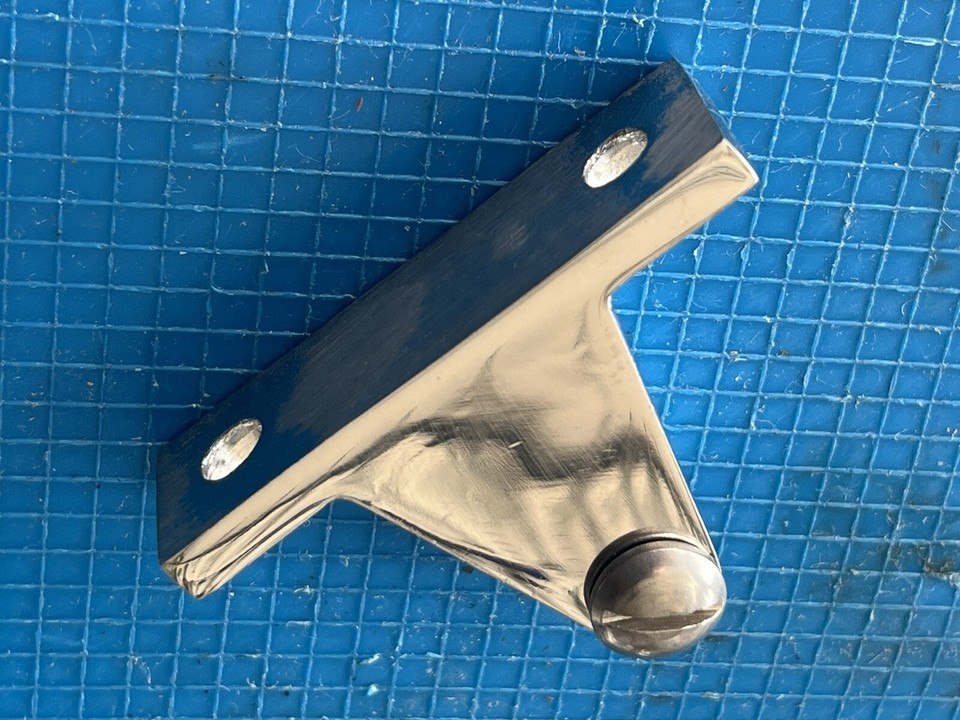 Bimini top deck hinge rail mount stainless | eBay