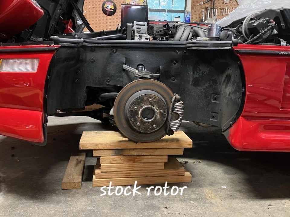 85 to 87 Corvette C4 to Wilwood Caliper adapter or conversion brackets ...