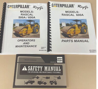 Raygo Rascal 600A Drum Roller Manual Set | eBay