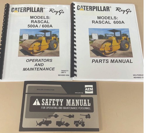 Raygo Rascal 600A Drum Roller Manual Set | eBay