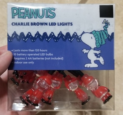 PEANUTS Charlie Brown Christmas LED String Lights | eBay
