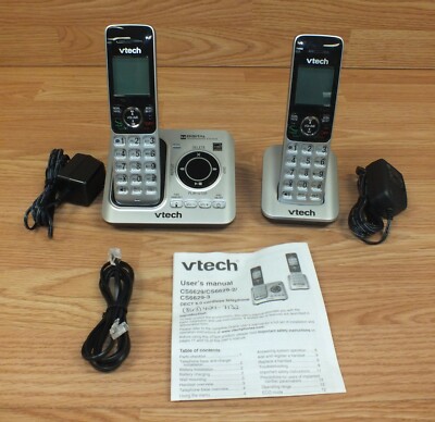 Genuine Vtech (CS6629-2) Cordless Phone With Digital Answering System ...