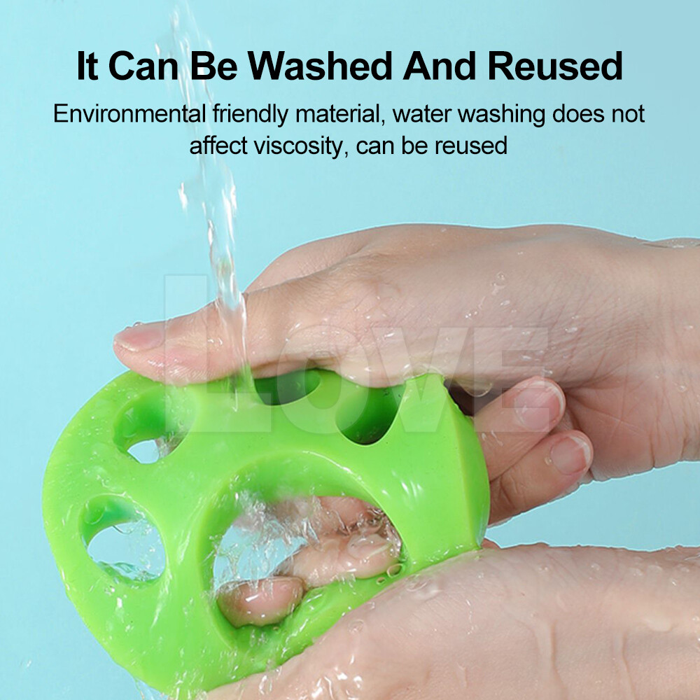 2PCS Pet Hair Remover Cat Fur Dog Hair Lint Catcher from Laundry ...