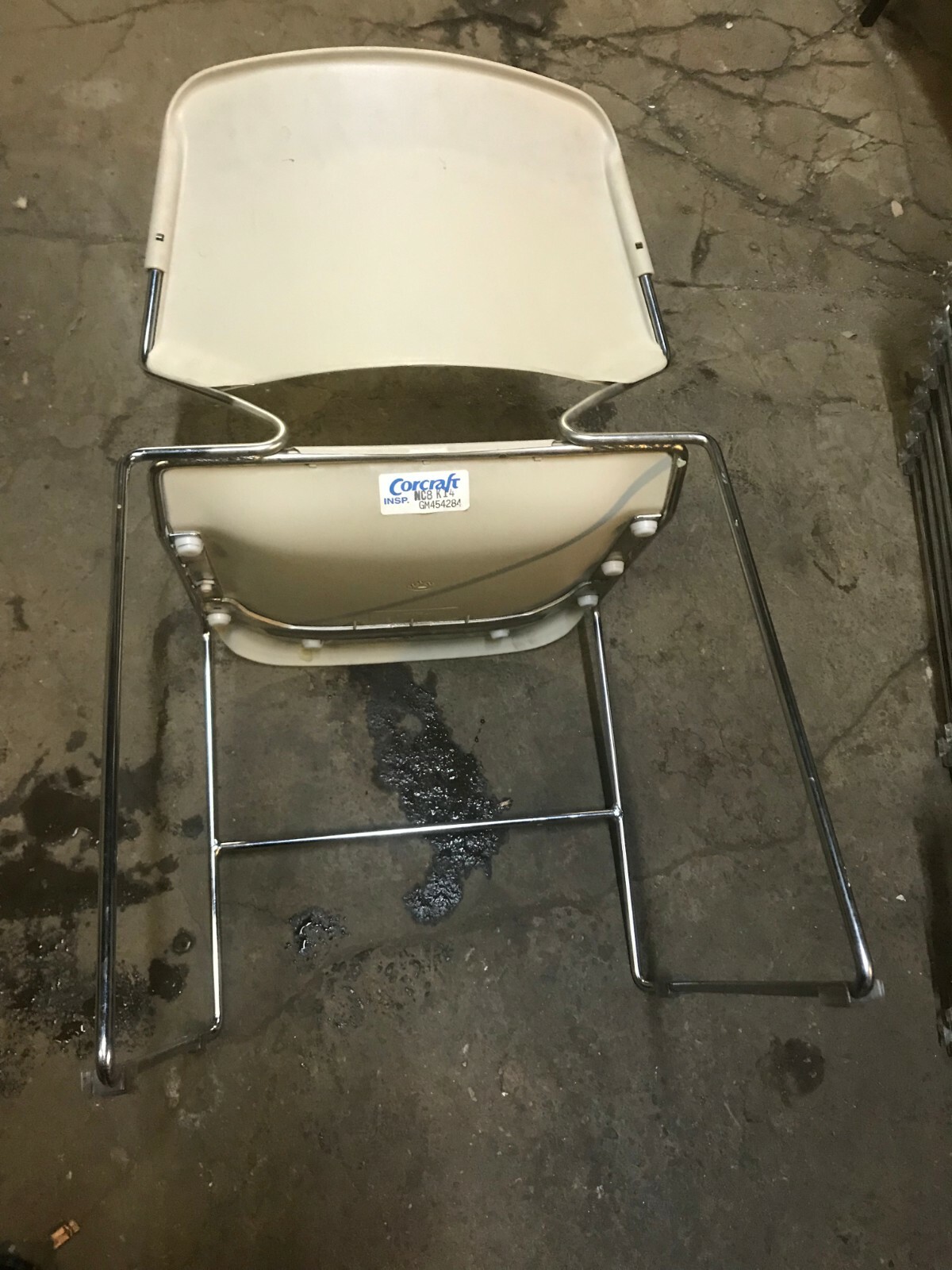 Lot of 3 Used Corcraft Stacking Chairs - 150 Available | eBay