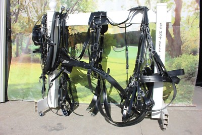 Team granite work harness USA MADE for 2 horses, mules, haflingers ...