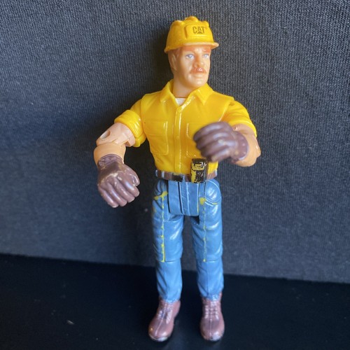 Toy State Caterpillar Cat Construction Heavy Equipment Operator Driver ...