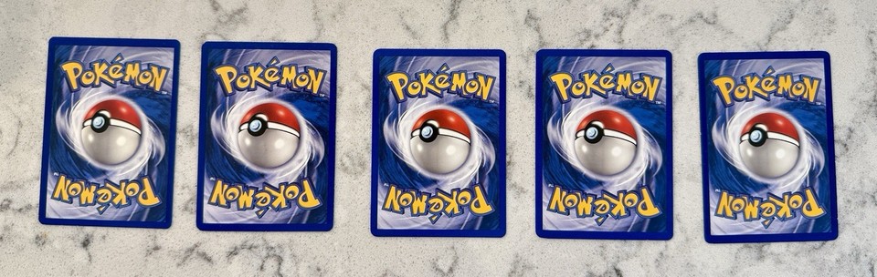 Pokémon TCG SHADOWLESS Diglett, Magnemite, Weedle, Tangela, Ponyta Base ...