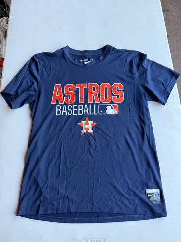 Men’s Nike Houston Astros Baseball Dri Fit Shirt Size Medium MLB BSBL ...