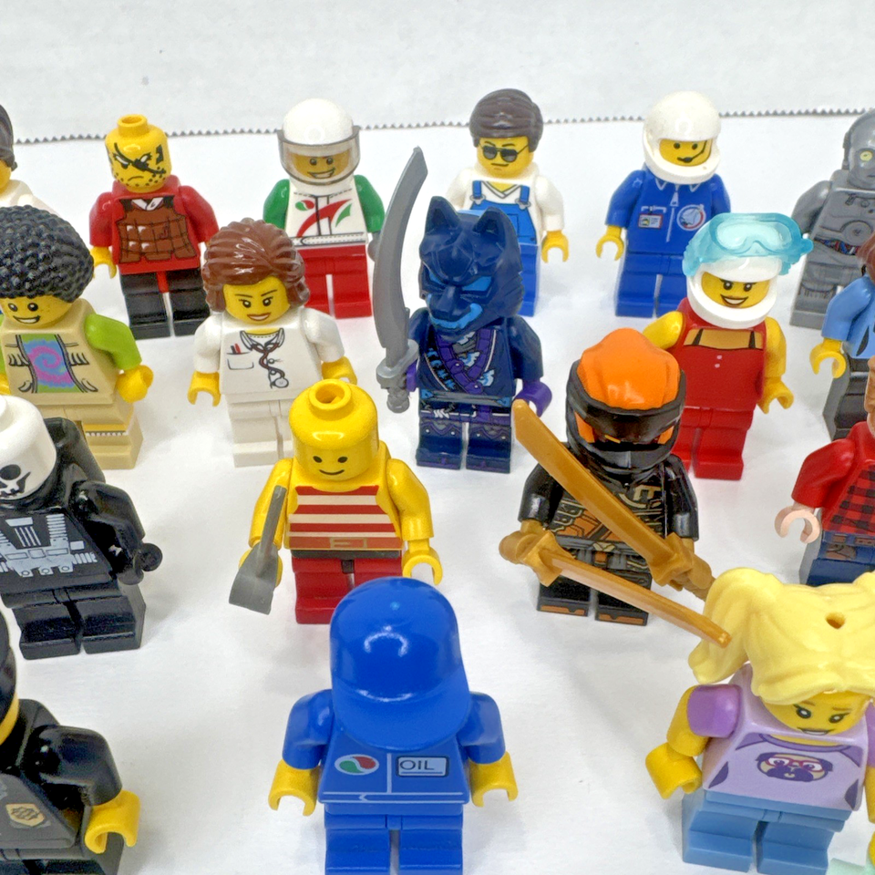 LEGO 39 Minifigures Mix Lot Ninjago, Star Wars, Jurassic World, Etc | eBay