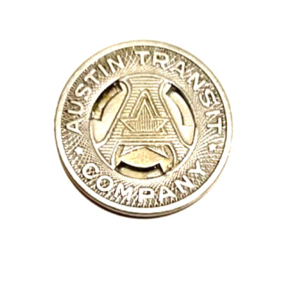 Texas Austin Transit Company One Fare Token | eBay
