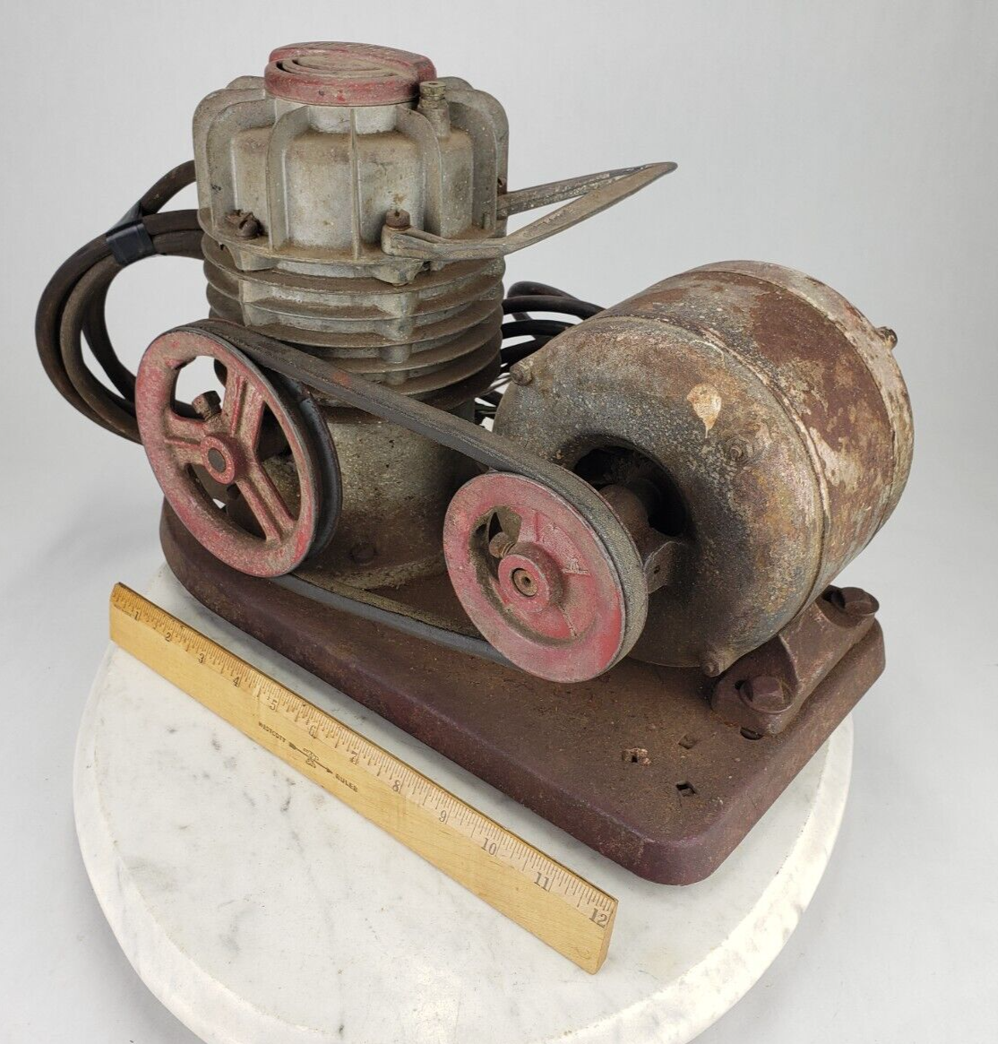 Vintage Speedy Compressor Spray Air Brush W.R Brown Tool Antique ...