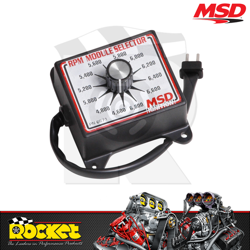 MSD RPM Module Selector 4600-6800rpm - MSD8671 85132086719 | eBay
