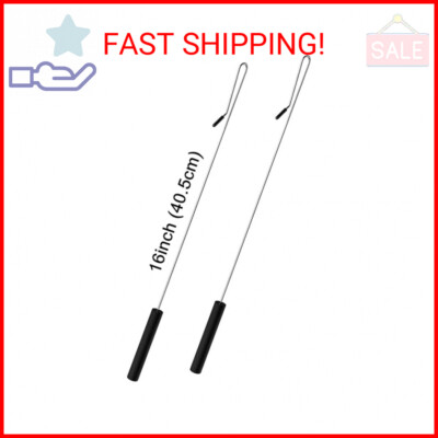 Jakeei 2 Pack 16 inch Puppet Handles Arm Control Rod Metal Puppet Stick ...