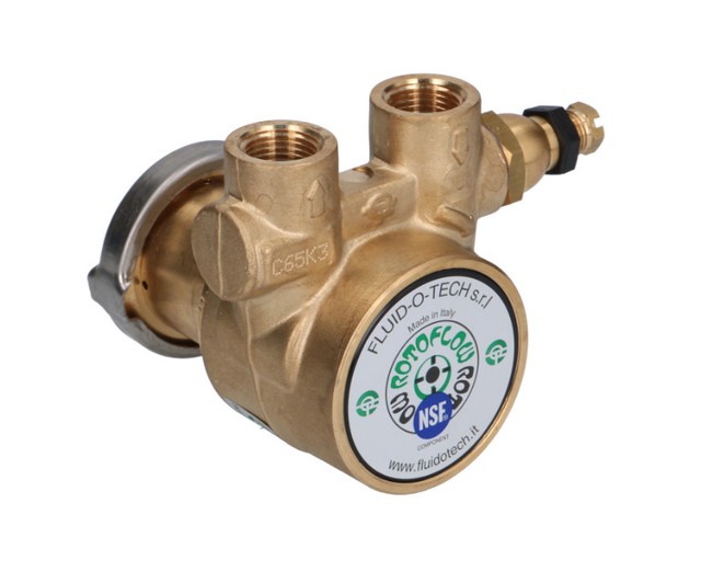 Commercial Espresso Machine Rotary Vane Water Pump Fluidotech Rotoflow ...