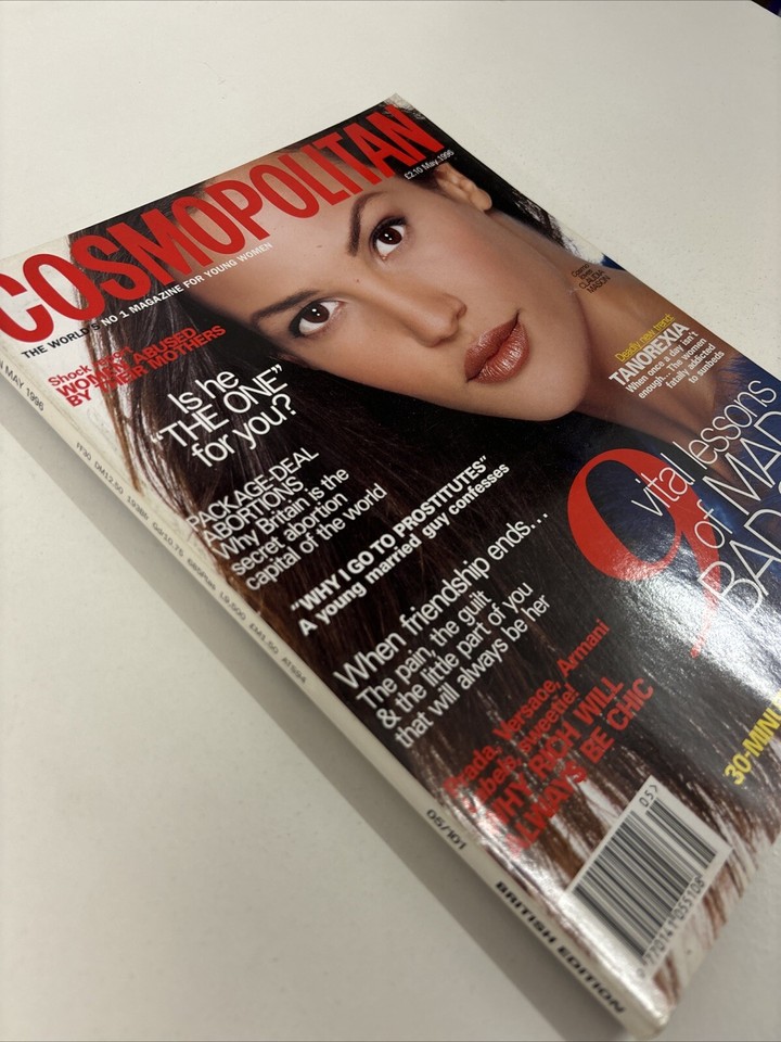 Cosmopolitan Magazine May 1996 Claudia Mason Vintage UK 90s Fashion ...