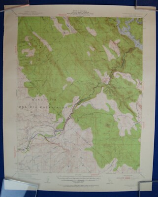 Reproductions - 1954 Topo Map
