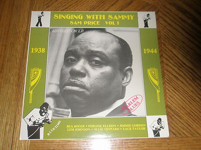 SAM PRICE / SINGING WITH SAMMY VOL 1 ~ Swingtime Import Album ~ MINT ...