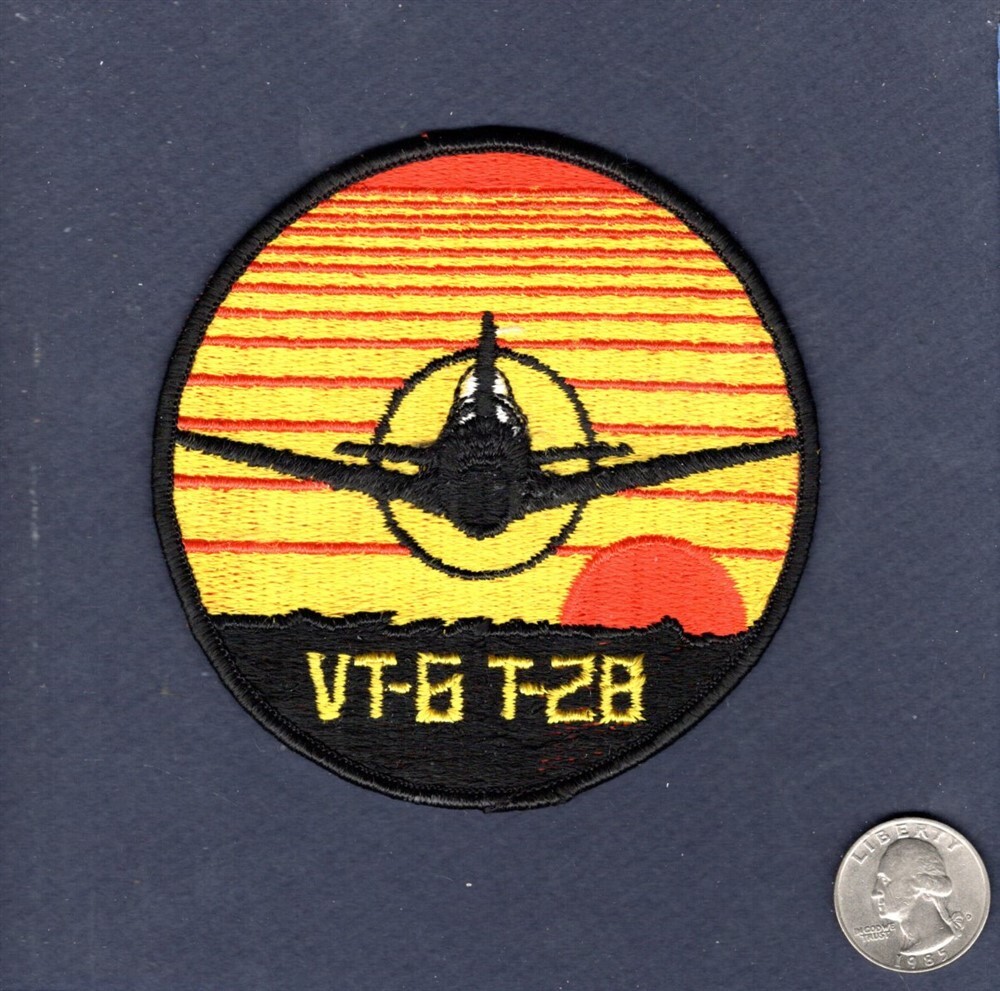 Original VT-6 SHARPSHOOTERS T-28 Trojan Farwell US NAVY Training ...