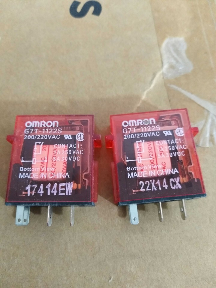 2 PCS/lot Omron G7T-1122S AC110V relay | eBay