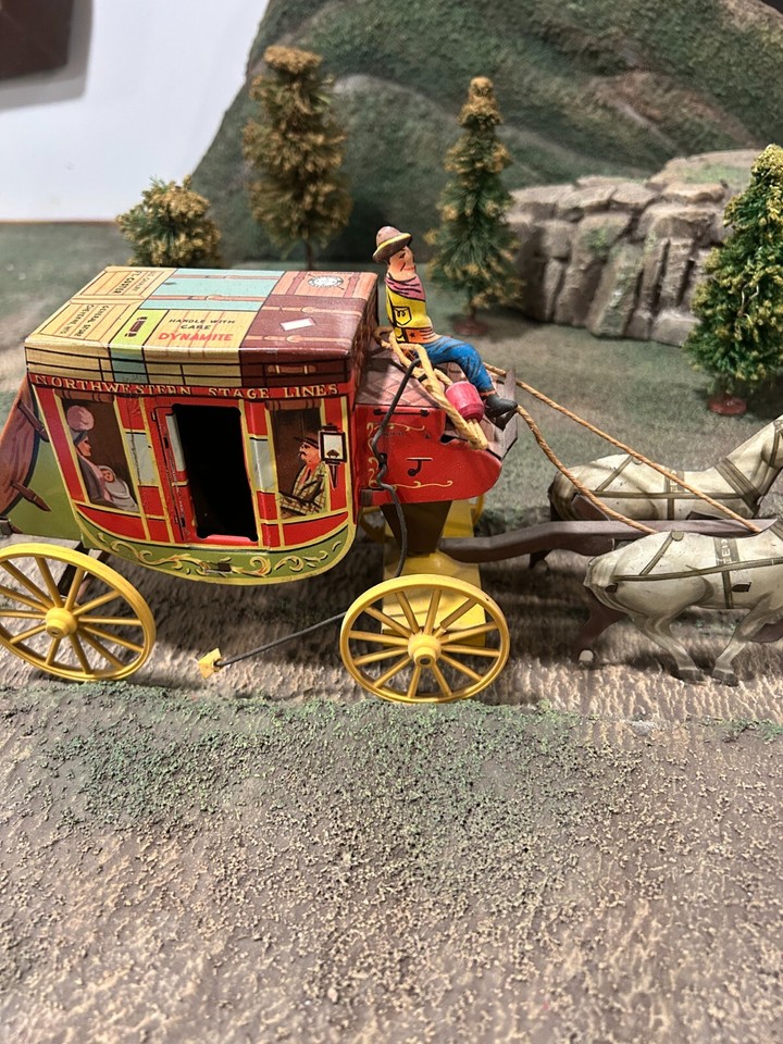 North Western Product Vintage 1950s - North Western Stage Line Coach ...